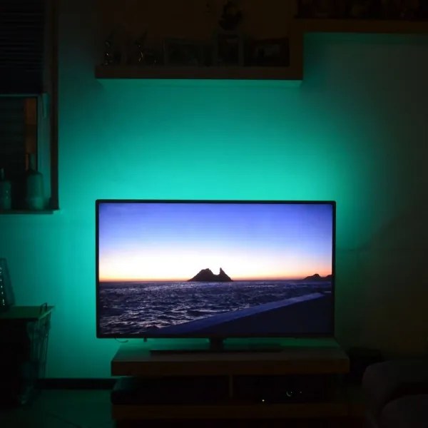 Brilo - LED RGBW Stmívatelný pásek pro TV 3m LED/2,5W/USB + DO