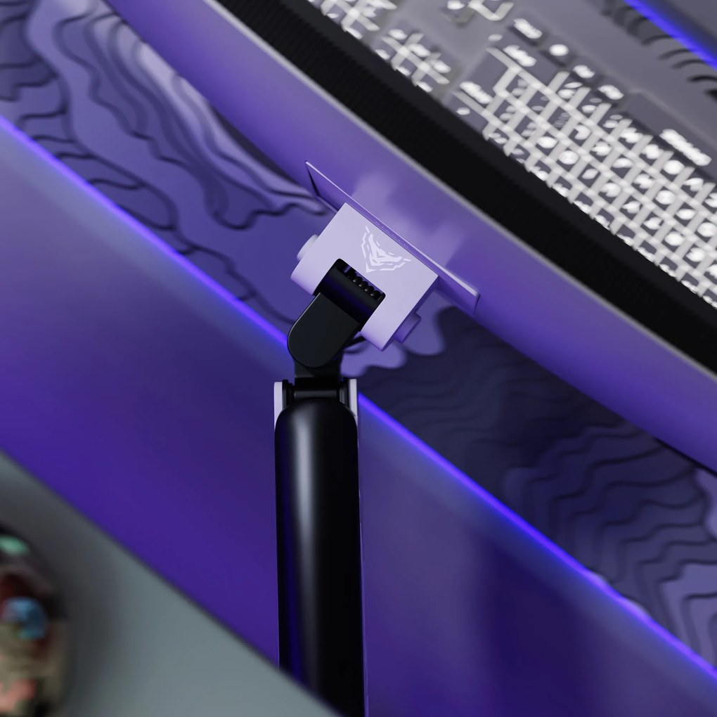 Držák monitoru 49" LED RGB, šedo-černý: Diablo X-Arm