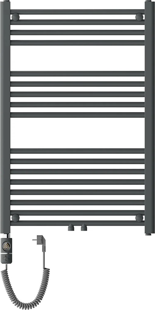 Mexen Mars, elektrické topné těleso 900 x 600 mm, 600 W, antracitová, W110-0900-600-2600-66