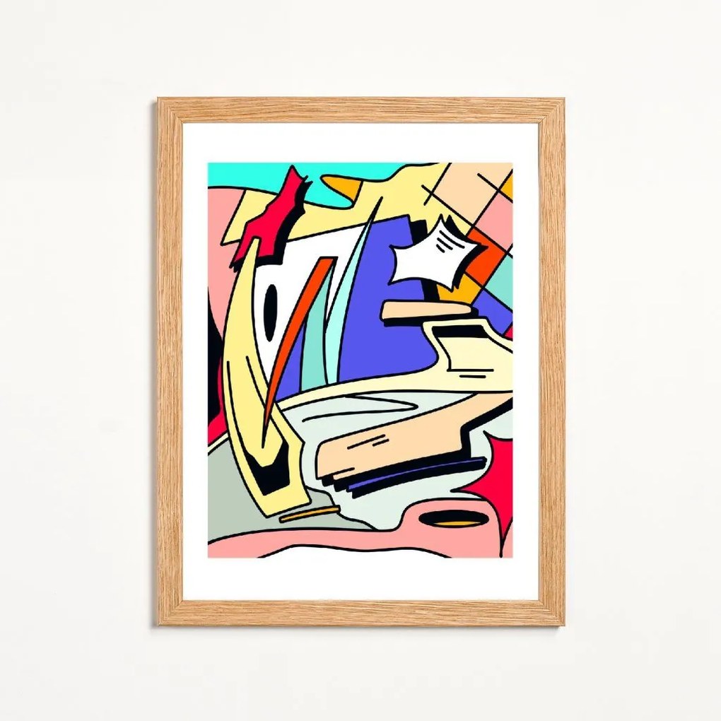 PAUSER | P-Mesh Rám: Černý, Velikost: 30 x 20 cm