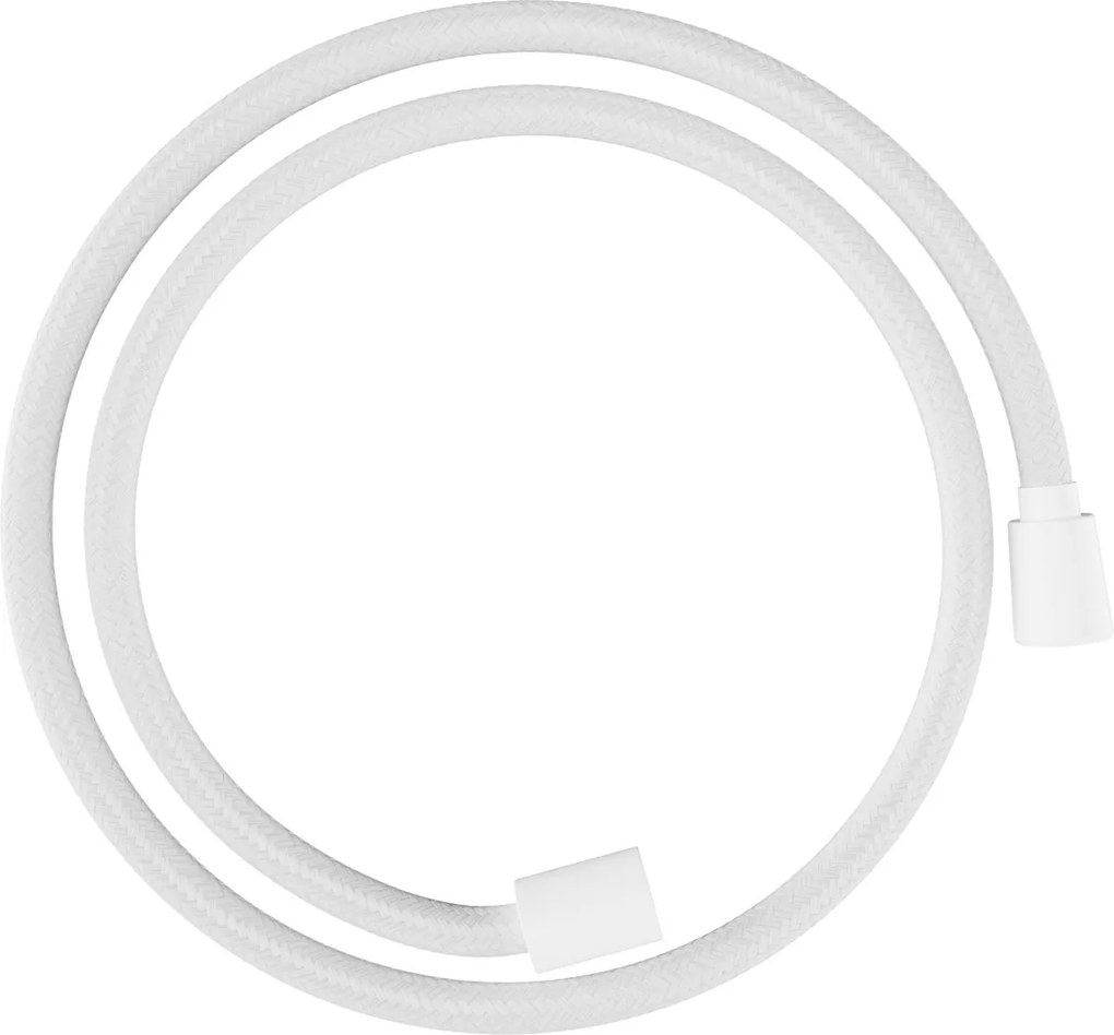 Hansgrohe Designflex, textilní sprchová hadice 1250 mm, bílá matná, HAN-28220700