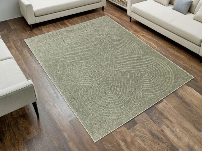 Koberec Esme C6529A zelený