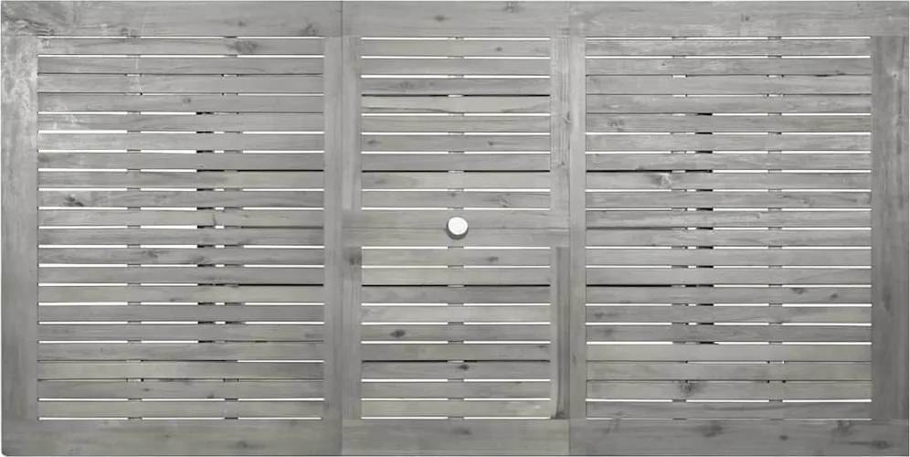 Zahradní jídelní stůl (150–200) x 100 x 75 cm masivní akácie 316571