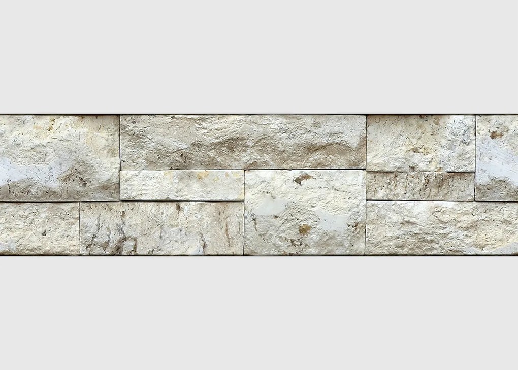 Samolepící bordura na zeď Béžové Cihly | 5 m x 13.8 cm | DWB8471