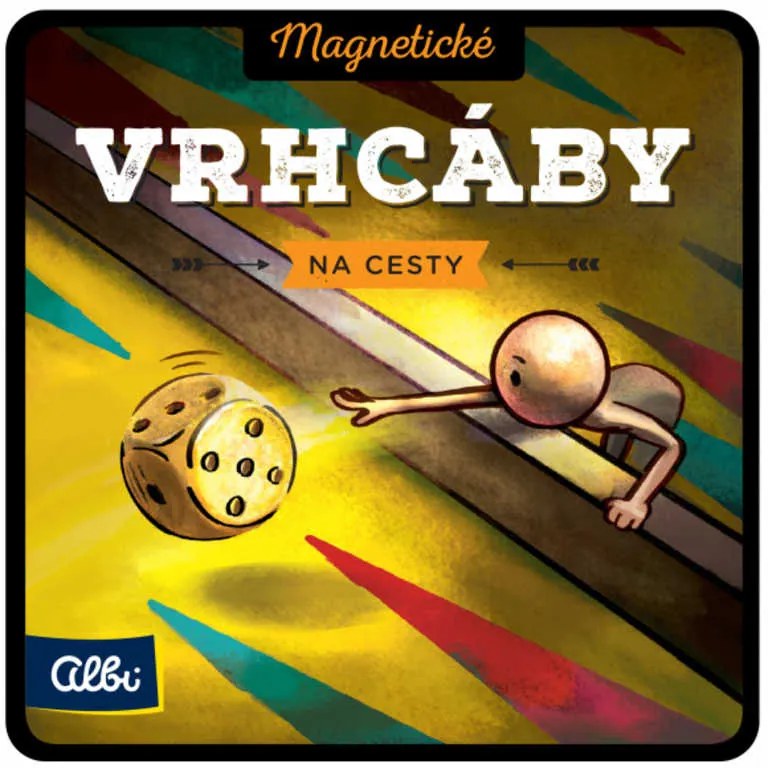 ALBI HRA Vrhcáby magnetické na cesty *SPOLEČENSKÉ HRY* alpk030255