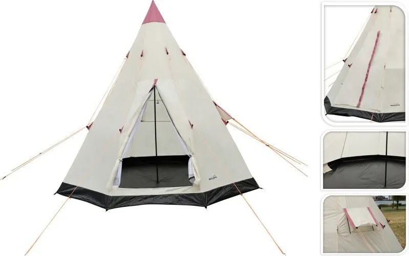 PROGARDEN Stan teepee pro 3 osoby 250 x 250 x 240 cm KO-X92000470