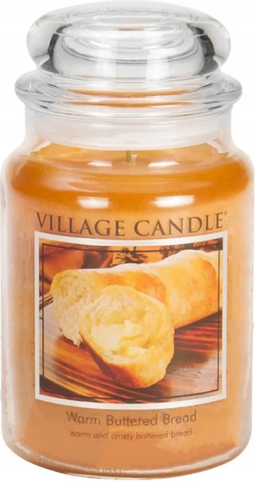 Velká svíčka Warm Buttered Bread Village Candle
