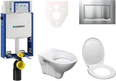 Cenově zvýhodněný závěsný WC set Geberit k zazdění + WC Ceramia S-Line Pro 110.302.00.5ND7