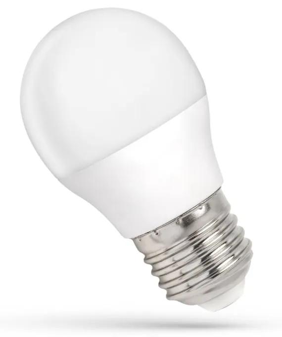 LED  žárovka E27 4W  340lm G45, studená, ekvivalent 30W