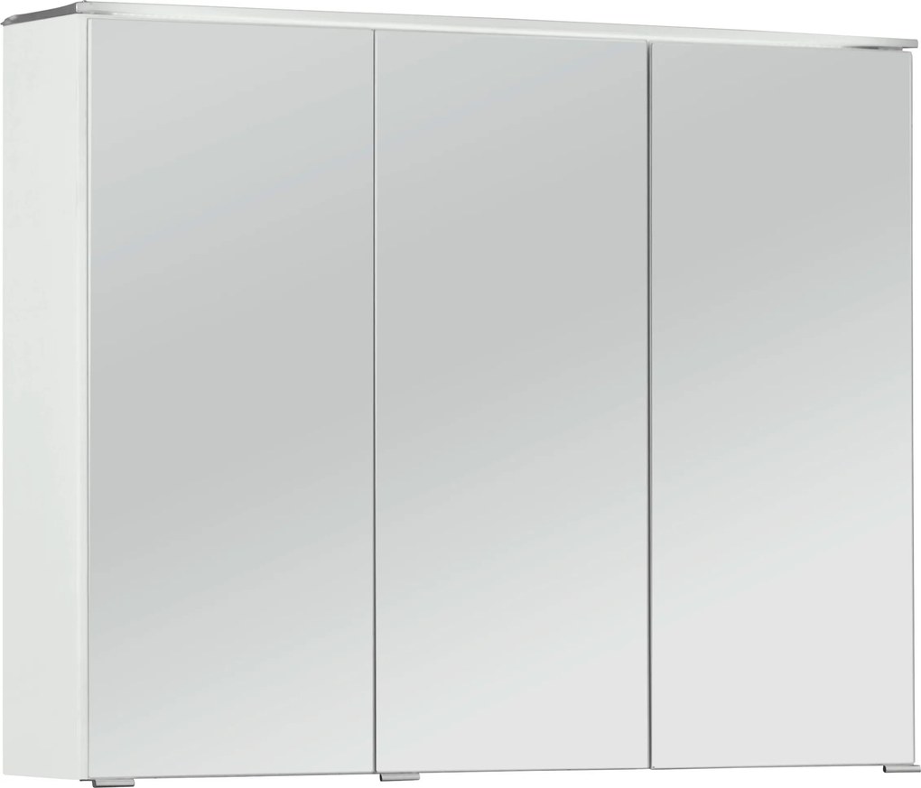 XXXLutz ZRCADLOVÁ SKŘÍŇKA, bílá, 90/72/18 cm Stylife - Koupelnové série - 000780000205