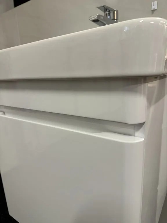 Lavedo Vivace White Air 50 koupelnová skříňka s umyvadlem, lesk