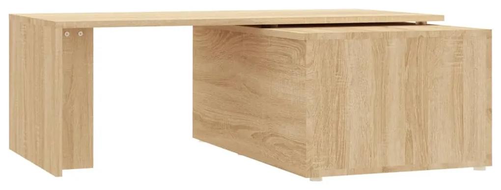 Konferenční stolek dub sonoma 150 x 50 x 35 cm dřevotříska - Default Title