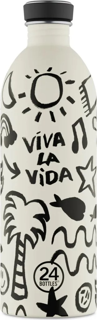 Nerezová láhev Urban Bottle Viva la Vida 1L 24 Bottles