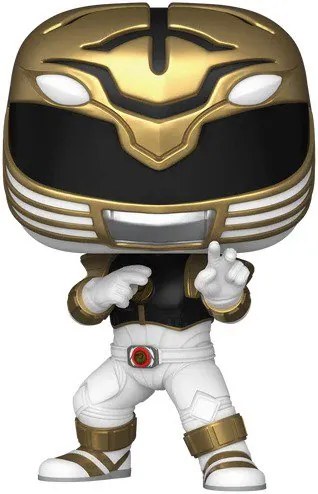 Funko pop! movies: mighty morphin power rangers - white ranger - figurka
