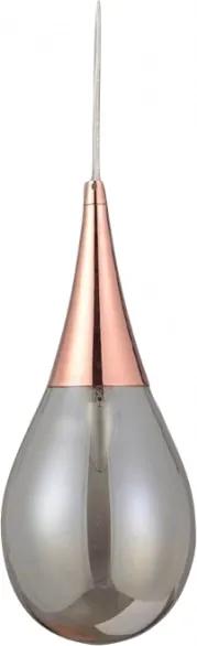 ACA DECOR Závěsné svítidlo Drop Copper 1xE14 Ø - 16 cm