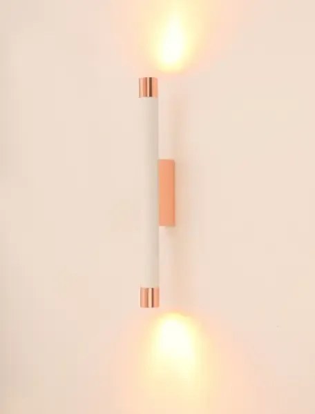 Designové nástěnné svítidlo Q II měděná