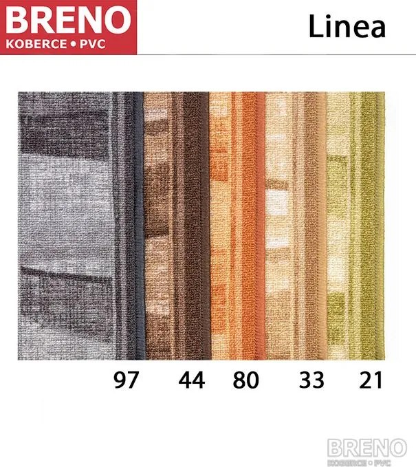 Breno Běhoun LINEA 44, šíře 100 cm, Hnědá