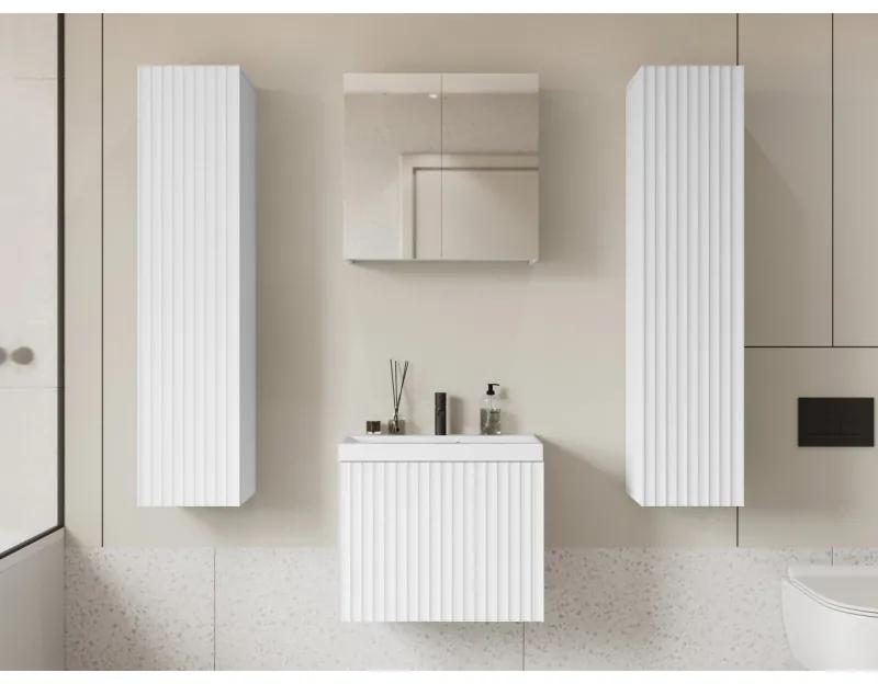 Koupelnový nábytek Damysos II XL, Barva: wotan / bílý, Sifon k umyvadlu: ne, Baterie: Economico BYU 020M