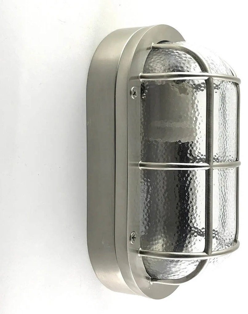 Industriální světlo BULKHEAD 440/matný nikl