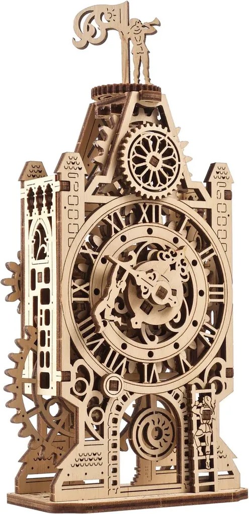 Ugears 3D mechanické puzzle Old clock tower 44 ks
