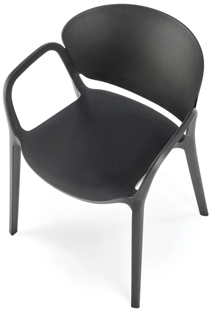 HALMAR K491 židle černá