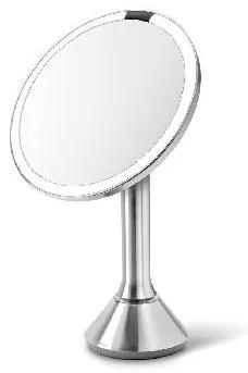 Simplehuman Kosmetická zrcadla - Kosmetické zrcátko s LED Dual light osvětlením, kartáčovaná nerez ST3052