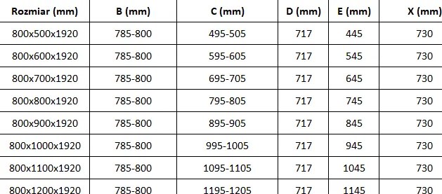 Mexen Pretoria, sprchový kout 80 (dveře) x 70 (stěna) cm, 6mm čiré sklo, černý profil + bílá sprchová vanička, 852-080-070-70-00-4010B