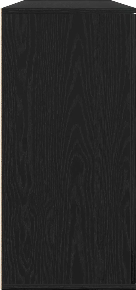 Servírovací skříň 2 ks Černý dub 79 x 38 x 80 cm 3334310