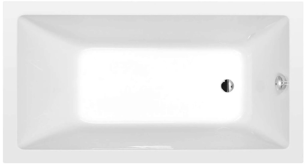 Polysan - Vana 160x80 cm, bílá 71722