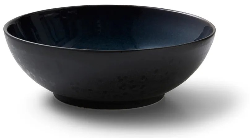 Bitz Velká kameninová salátová mísa 30 cm Black/Dark Blue