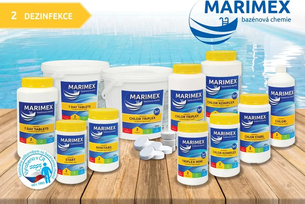 Marimex | Marimex Chlor Komplex 5v1 1,0 kg | 11301208