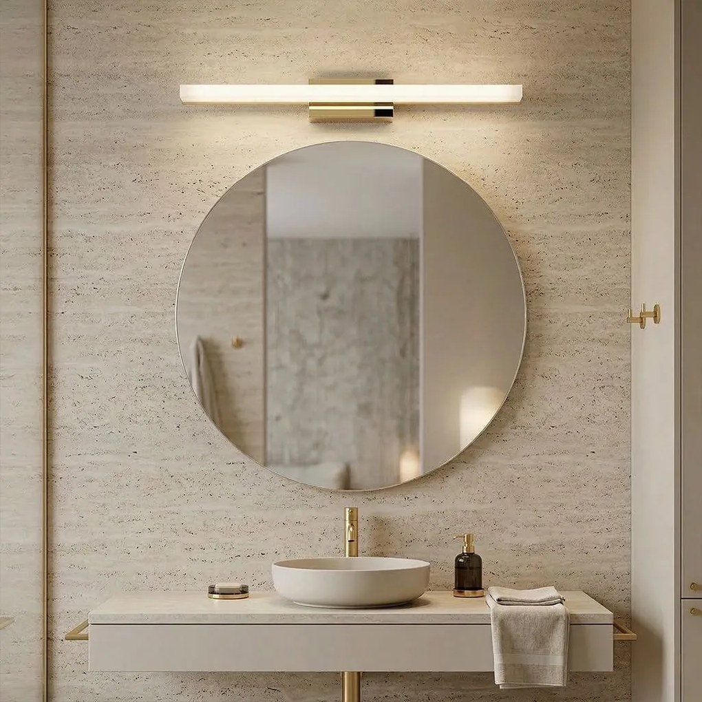 Toolight Rea, Nástěnné svítidlo LED 60CM APP1849-1W GOLD, OSW-66003