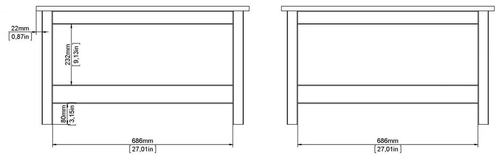 Tvilum Konferenční stolek Real černá