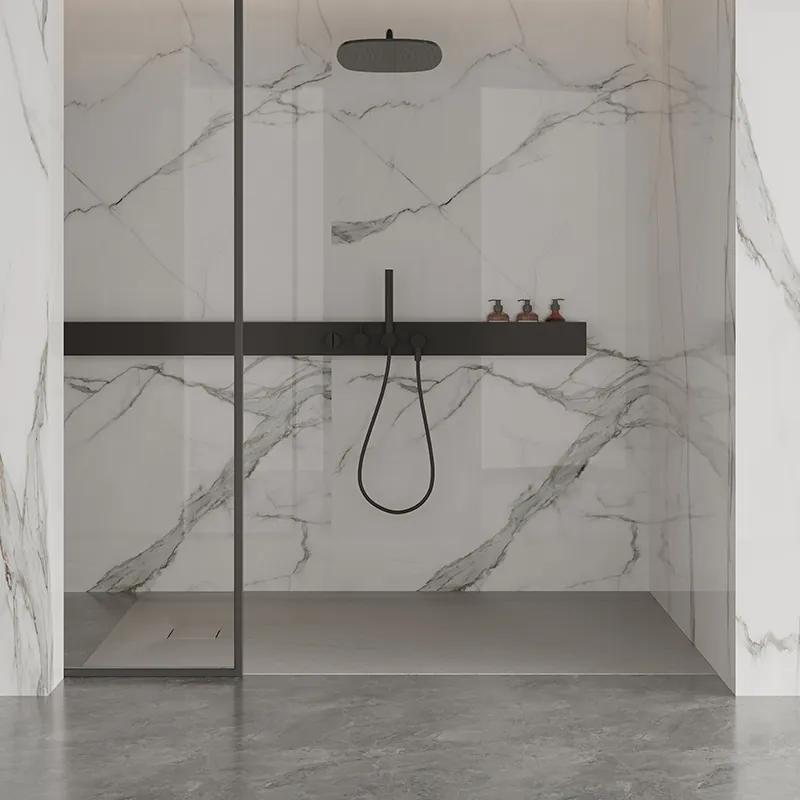 BPS-koupelny Obdélníková akrylátová sprchová vanička HYD-OSV-RIKO 140x90 šedá