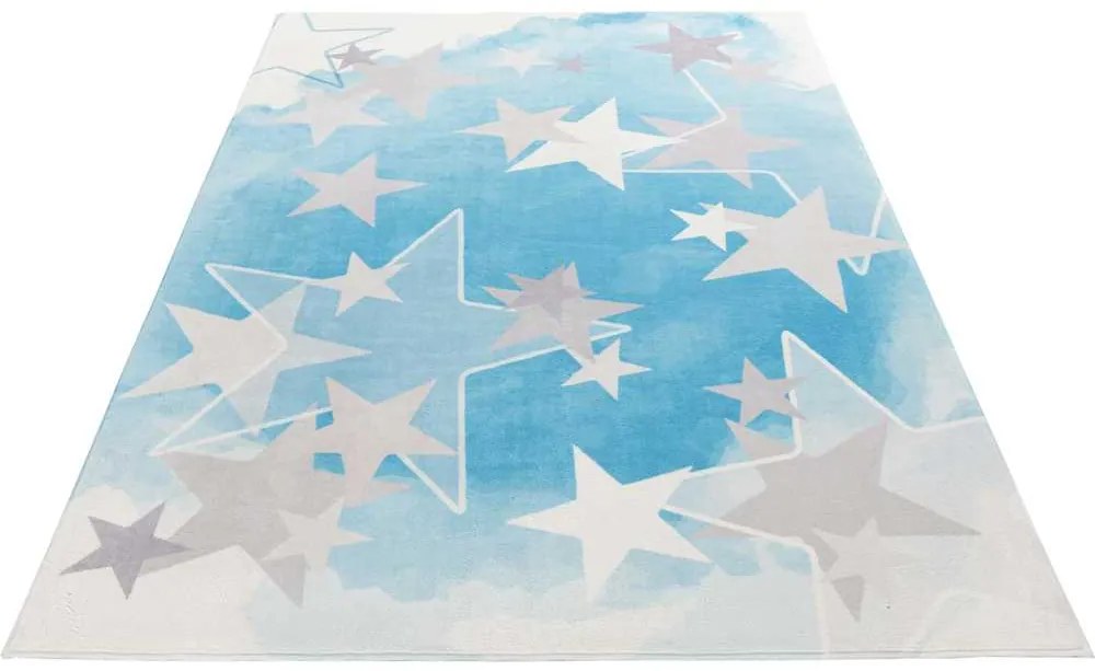Obsession Kusový koberec My Stars 410 Blue Rozměr koberce: 160 x 230 cm