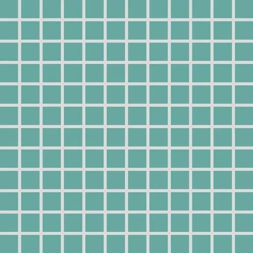 Mozaika Rako Color Two tyrkysová 30x30 cm mat GDM02467.1
