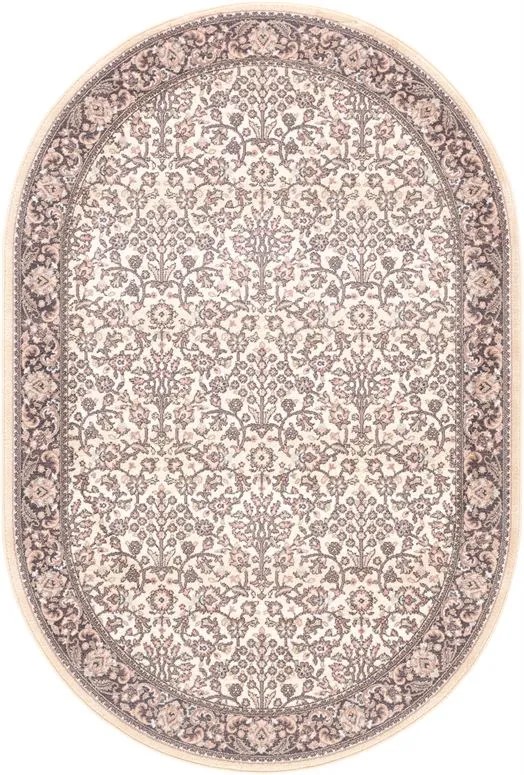 Oválný koberec Agnella Isfahan Itamar Alabastrový Rozměr: 160x240 cm