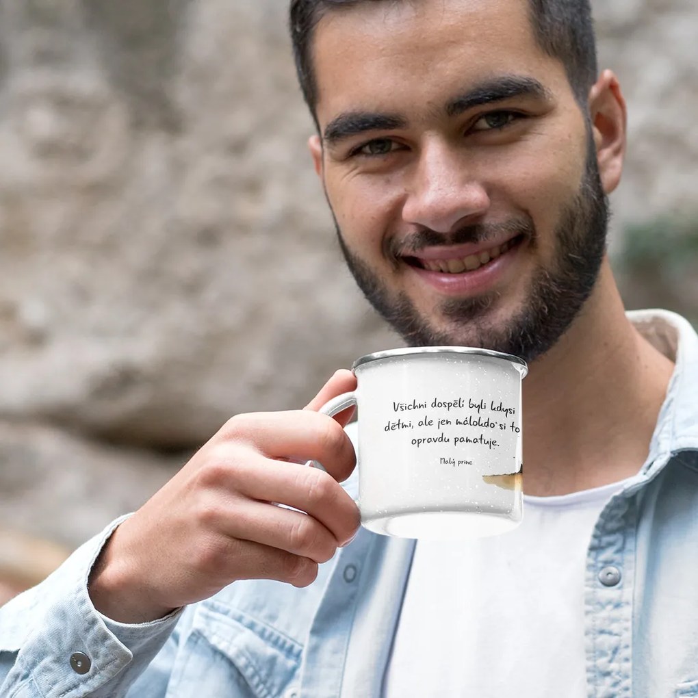 Plecháček - Malý princ, něžný pohled - Všichni dospělí byli kdysi dětmi FeelHappy.cz Velikost plecháčku: 330ml