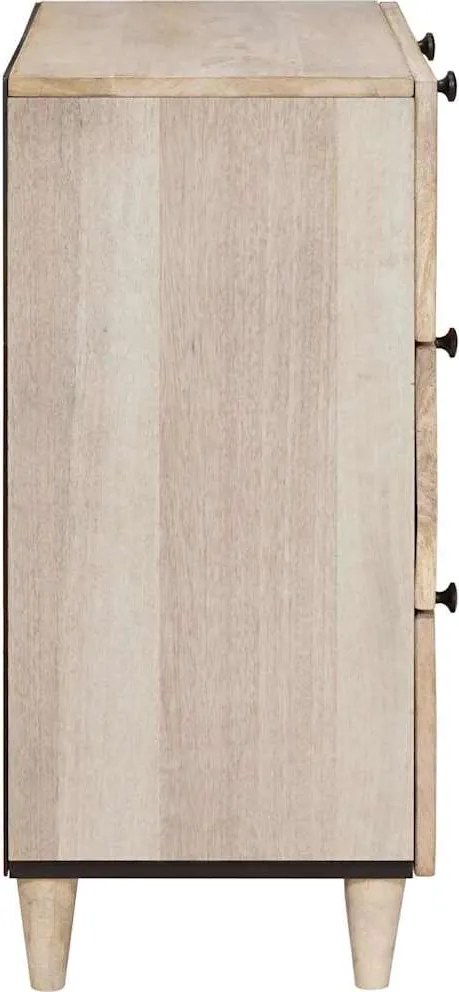Servírovací skříň 3 ks 180 x 33,5 x 75 cm Bílá 3310071
