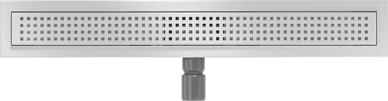 Mexen Flat nerezový sprchový žlab 50 cm vzor M08, 1025050-15