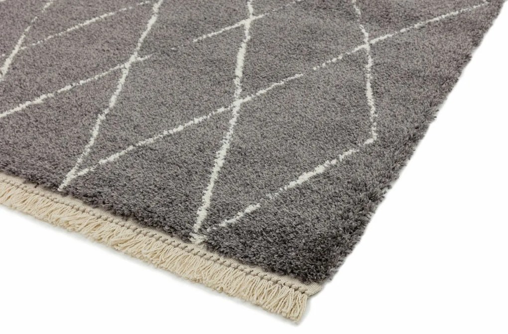 Šedý koberec Lever Grey Diamond Rozměry: 200x290 cm
