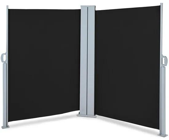 Venkovní zástěna výška 1,8m délka 6m HT180-6 černá Hometrade | BIANO
