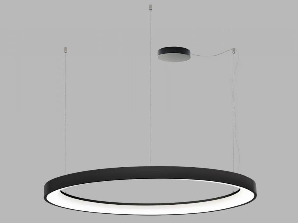 Led2 Závěsné LED svítidlo BELLA SLIM P-Z ø 98 cm Barva: Černá, Stmívání: ZigBee TW