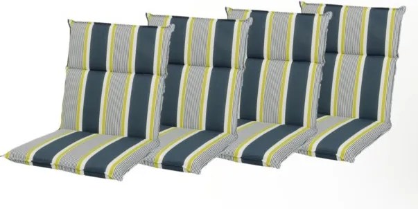 Doppler SPIRIT 2091 - set 4 ks polstrů na křeslo s nízkým opěradlem