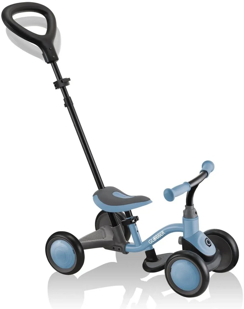 Globber odrážedlo 3v1 deluxe - learning bike 3in1 deluxe - ash blue