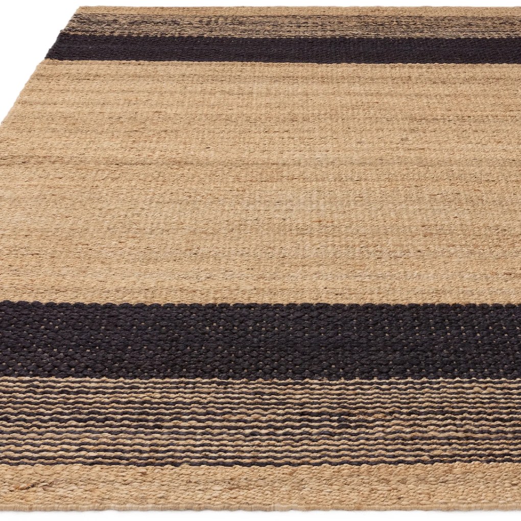 Tribeca Design Kusový koberec Passport Natural Charcoal Rozměry: 160x230 cm