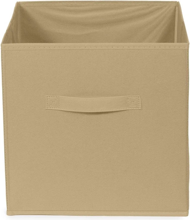 Khaki plastový úložný box 31x31x31 cm – Compactor