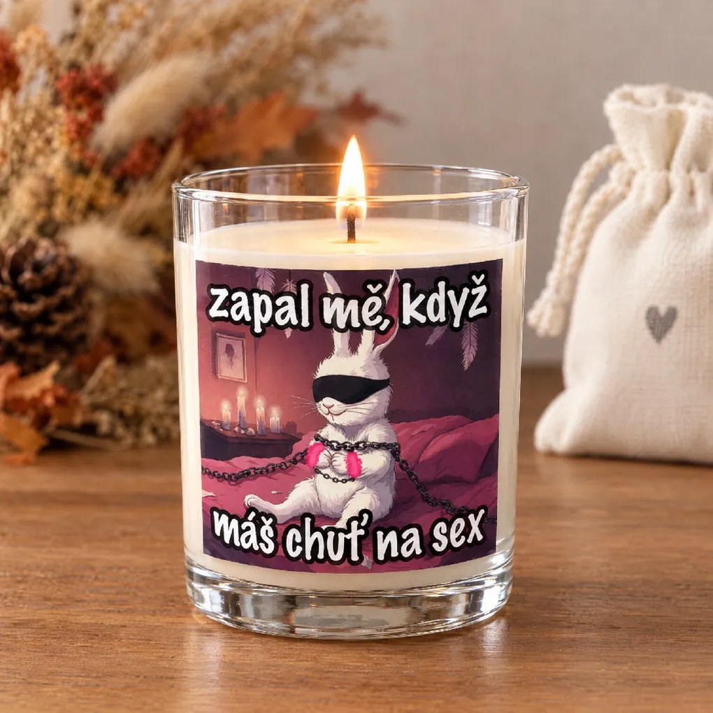 Ahome CZ Krásná svíčka Zapal mě, když máš chuť na sex