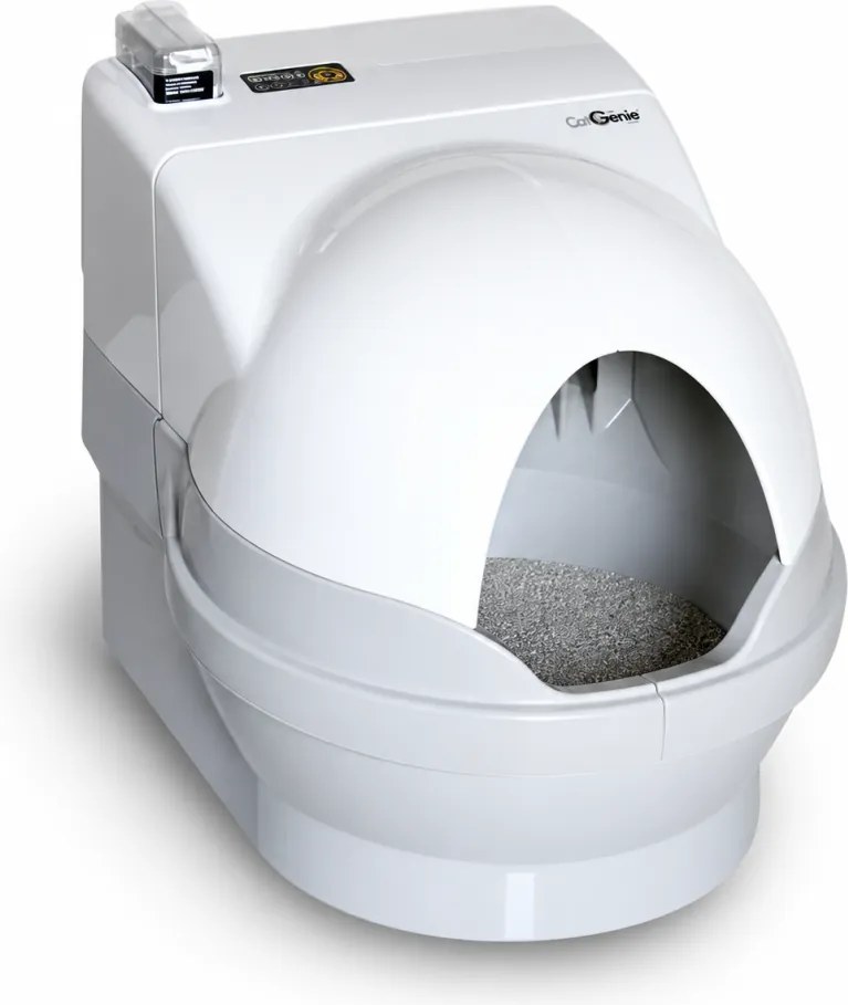 CatGenie 120+ robotické samočisticí WC pro kočky s poklopem 48 x 58 x 53 cm