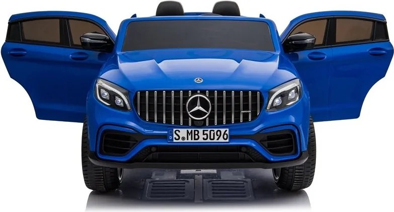 LEAN CARS Elektrické autíčko Mercedes GLC 63S MP4 modré lakované